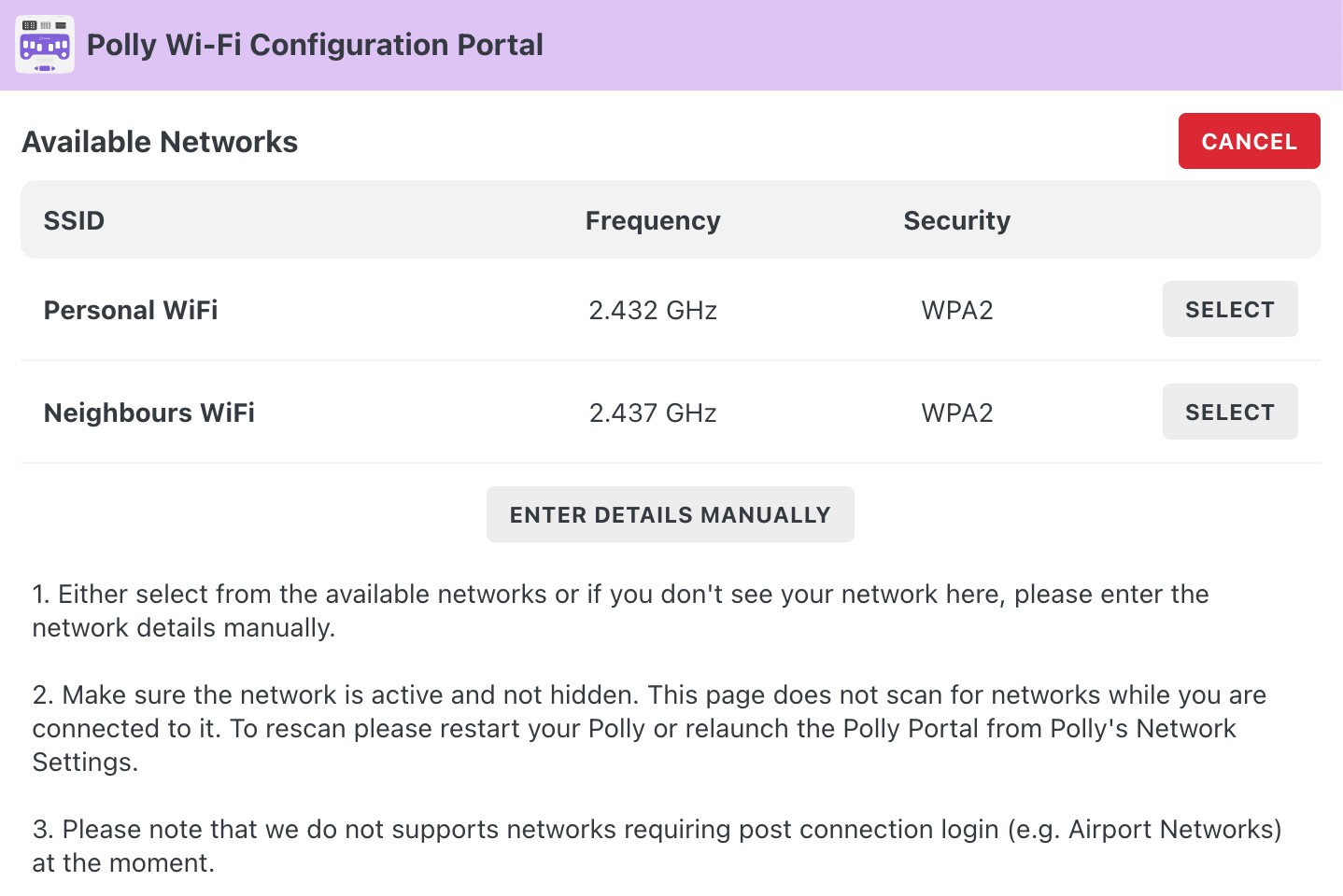 Updating Software and Content on Polly®: